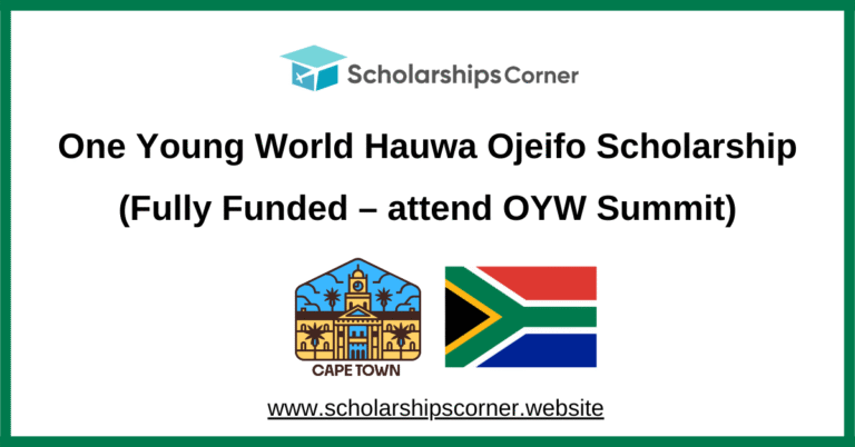 One Young World Hauwa Ojeifo Scholarship 2026 (Fully Funded – attend ...